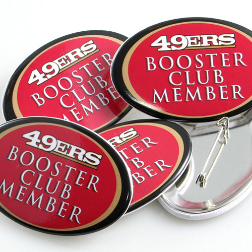 Custom Oval Buttons | Pure Buttons