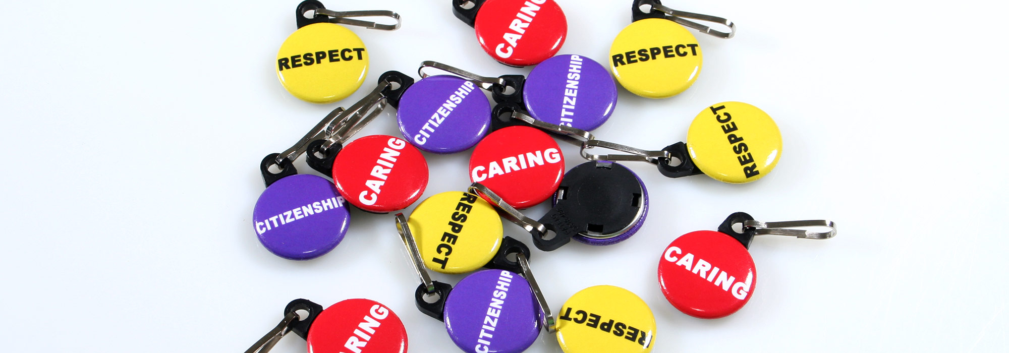 Custom Zipper Pulls | Pure Buttons