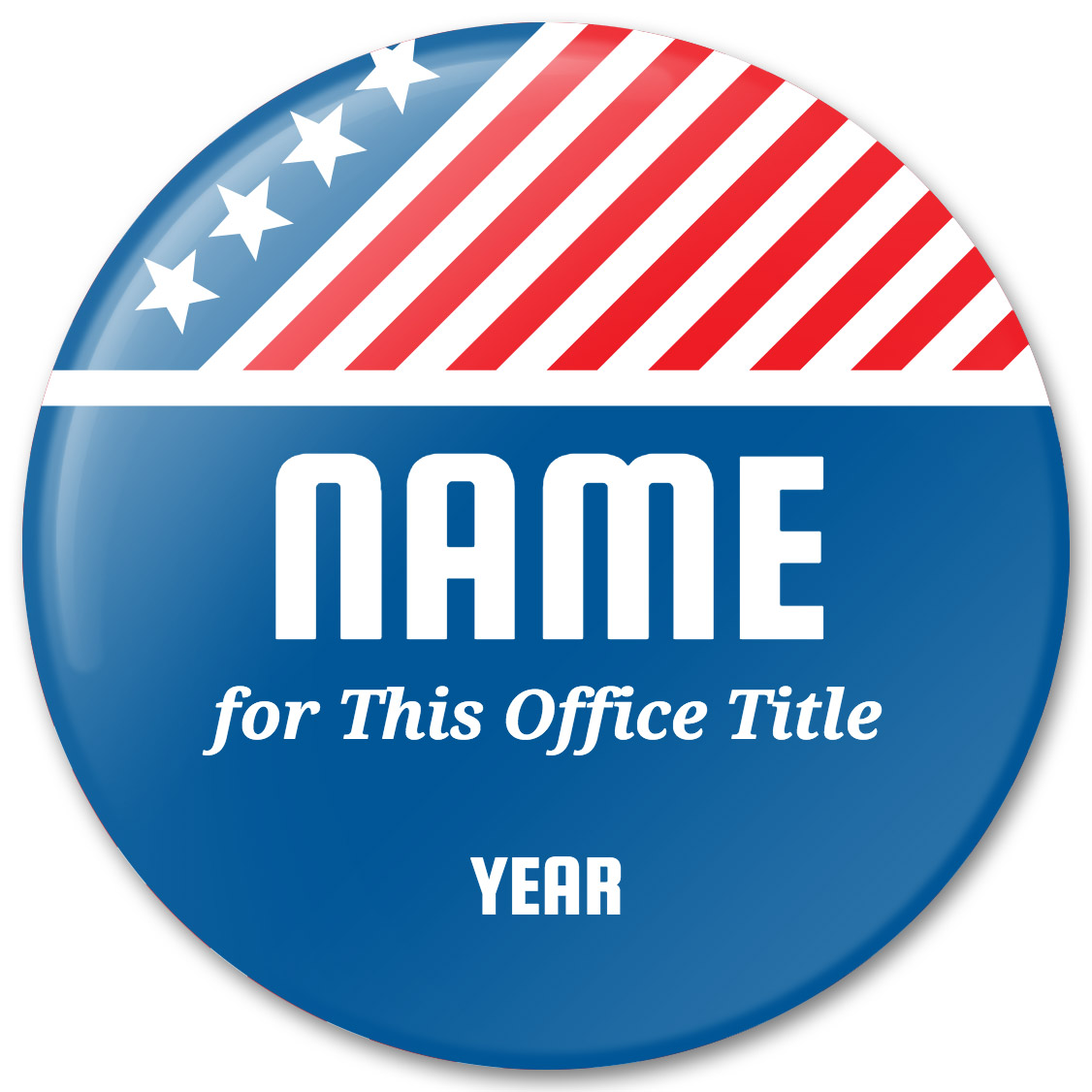 Design Campaign Buttons - Create Custom Political Campaign Buttons