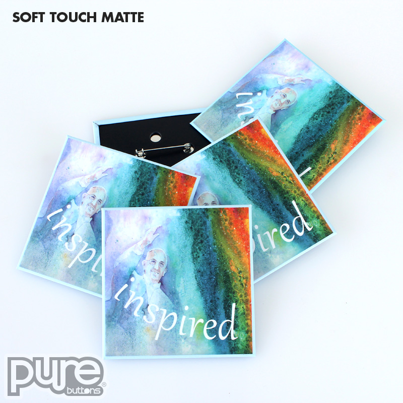 Soft Touch Matte Finish - Colors are Lightened by this Finish