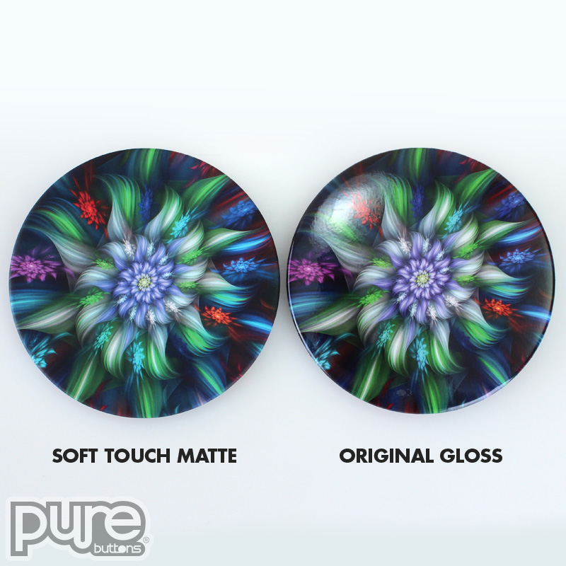 Soft Touch Matte Finish - Colors are Lightened by this Finish