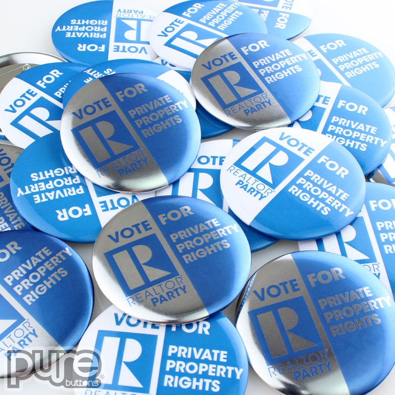 Political Buttons | Campaign Buttons | Custom Button Samples