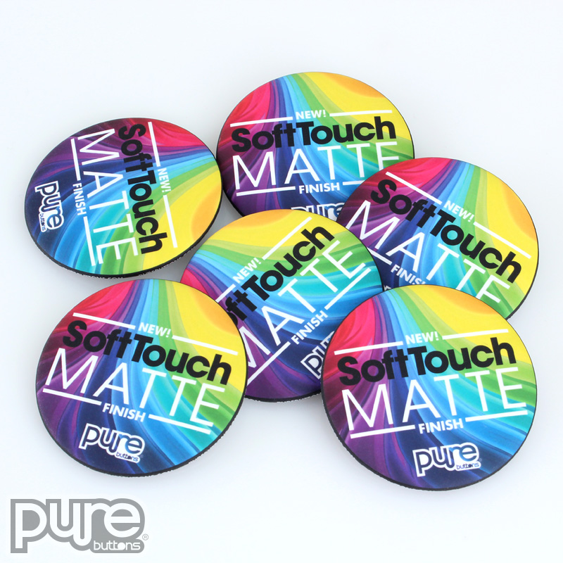 Soft Touch Matte Finish - Colors are Lightened by this Finish