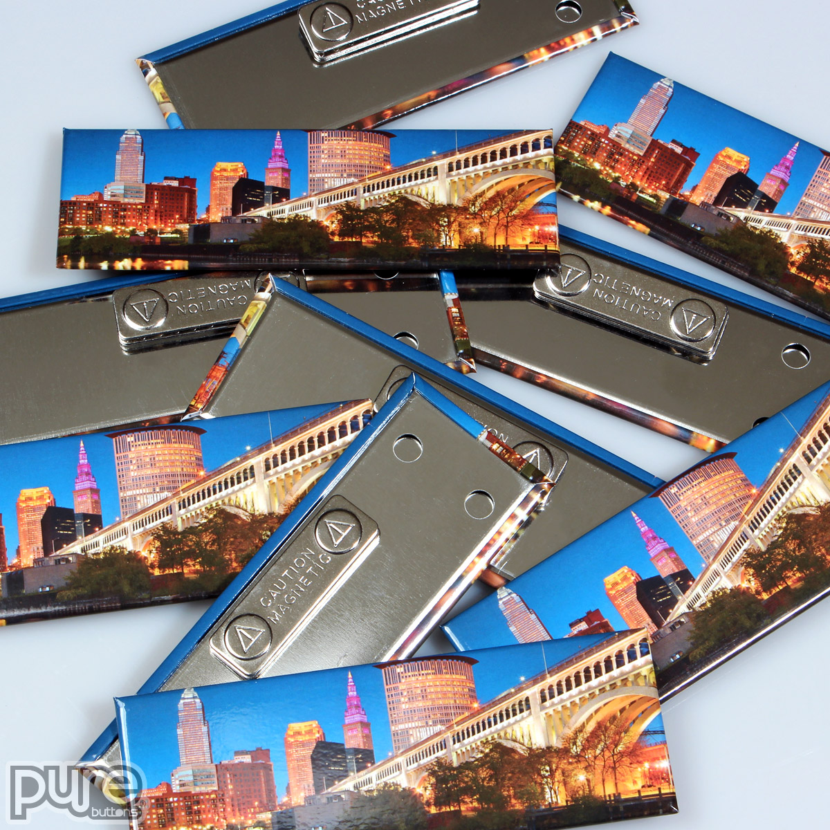 Clothing Magnet Samples | Pinless Custom Buttons