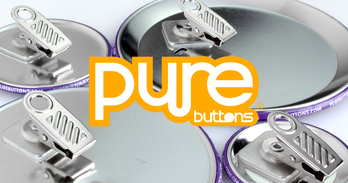 Order Bulldog Clip Buttons | PureButtons