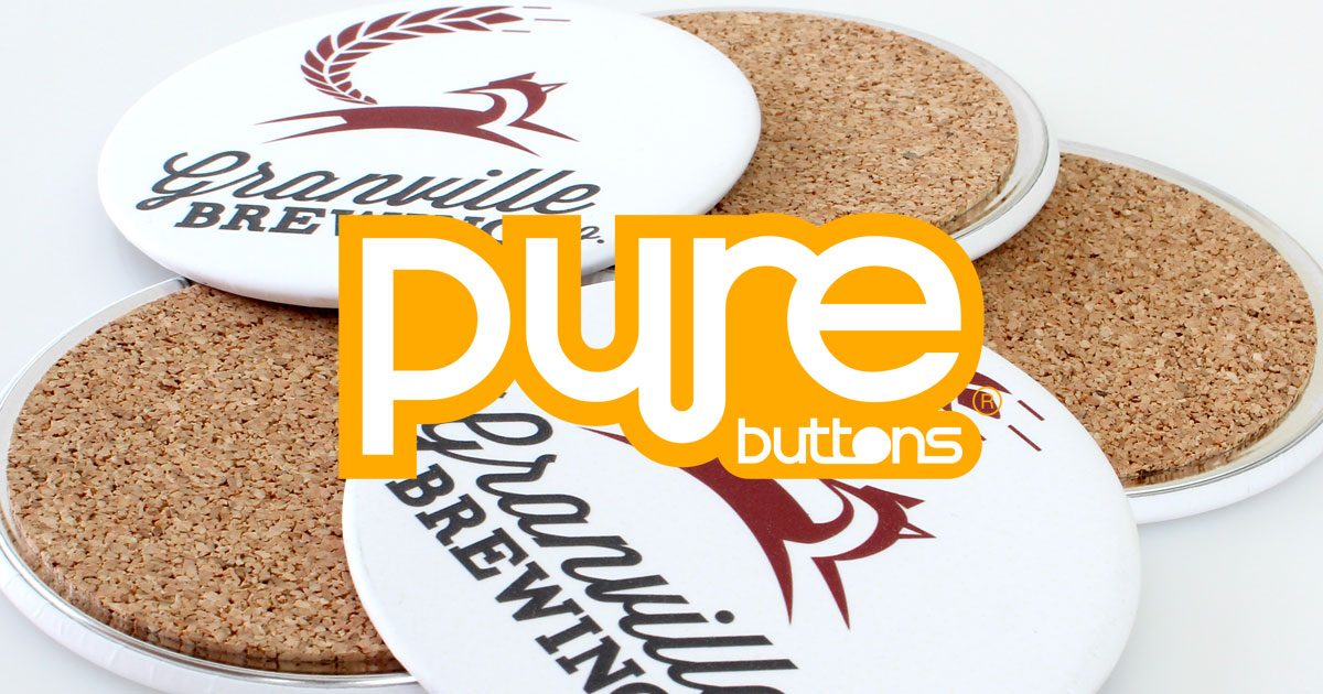 Custom Coasters Samples | Personalized Coasters | PureButtons