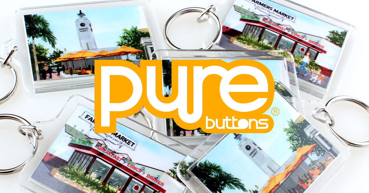 Keychains Samples | Custom Buttons | Promotional Products and Buttons