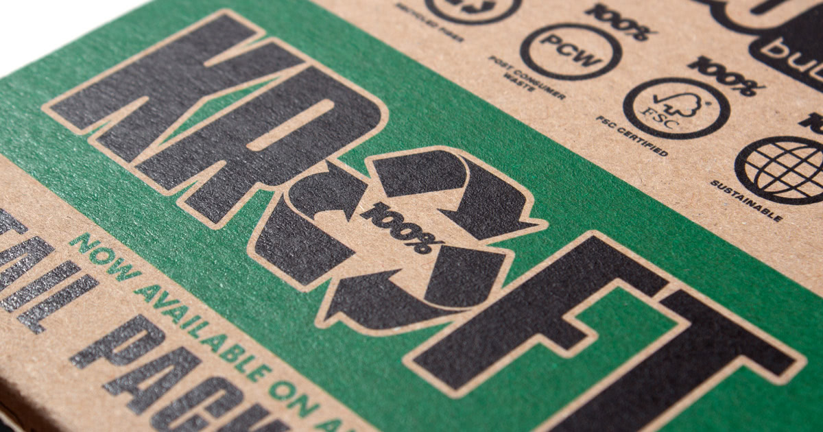 Kraft Recycled Packaging Samples