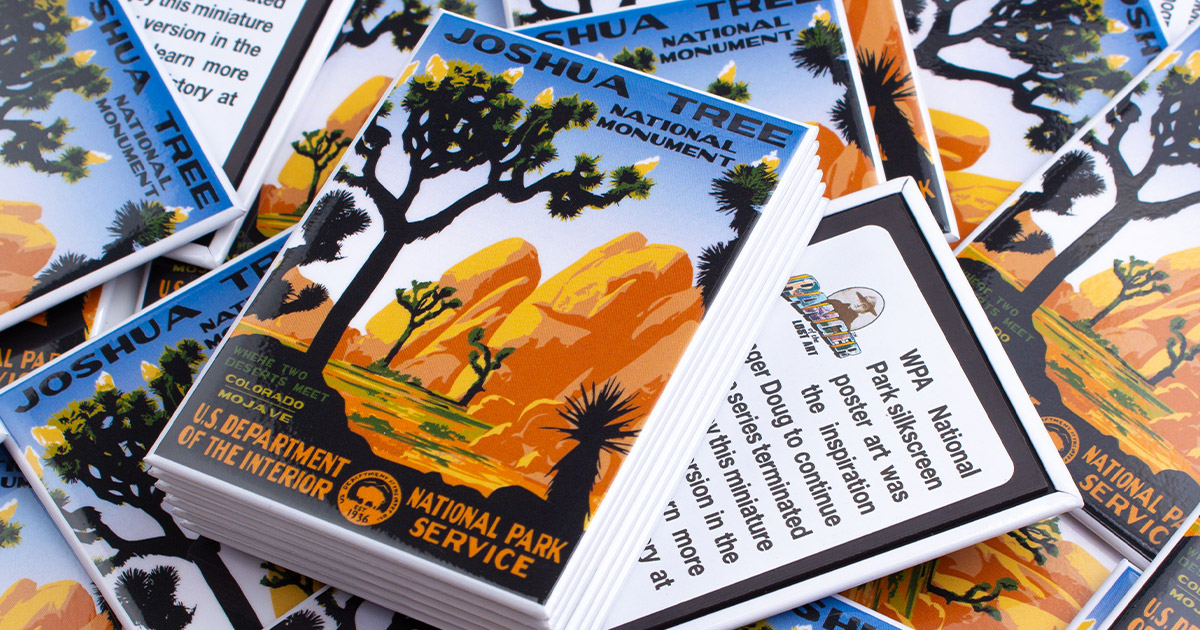 Ranger Doug WPA Poster National Park Magnets