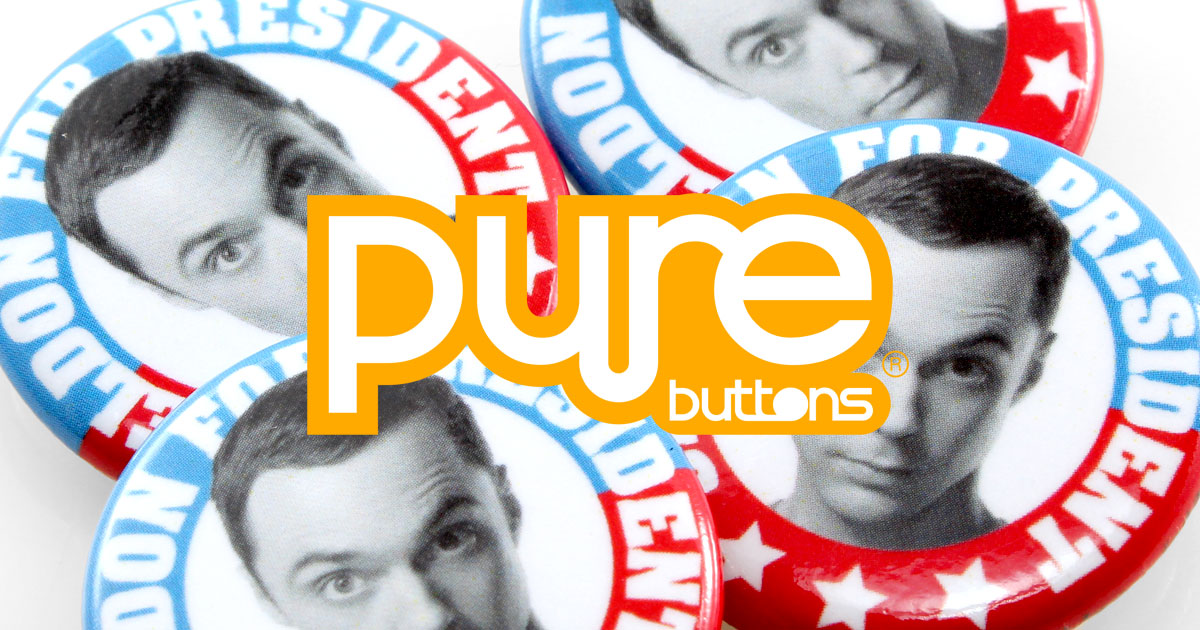 Movie Buttons, TV Buttons, and Video Game Buttons | Pure Buttons