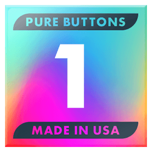 1” Square Buttons | Pure Buttons