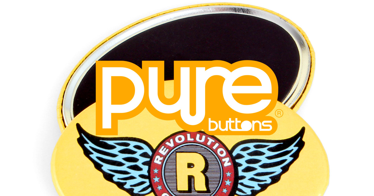 Oval Custom Magnets | 1.75" x 2.75" Oval Custom Fridge Magnet