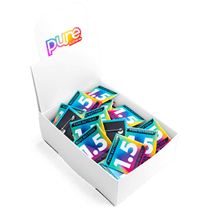 1.5" Square Button Display Boxes | Pure Buttons - Custom Buttons ...