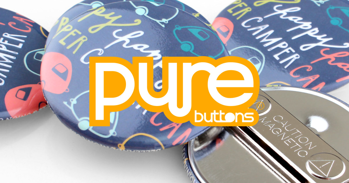 2.25" Custom Round Clothing Magnets | Pure Buttons