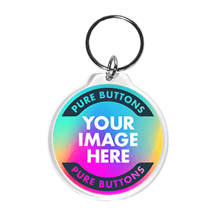 Round Custom Keychains - Design & Order Personalized Keychains