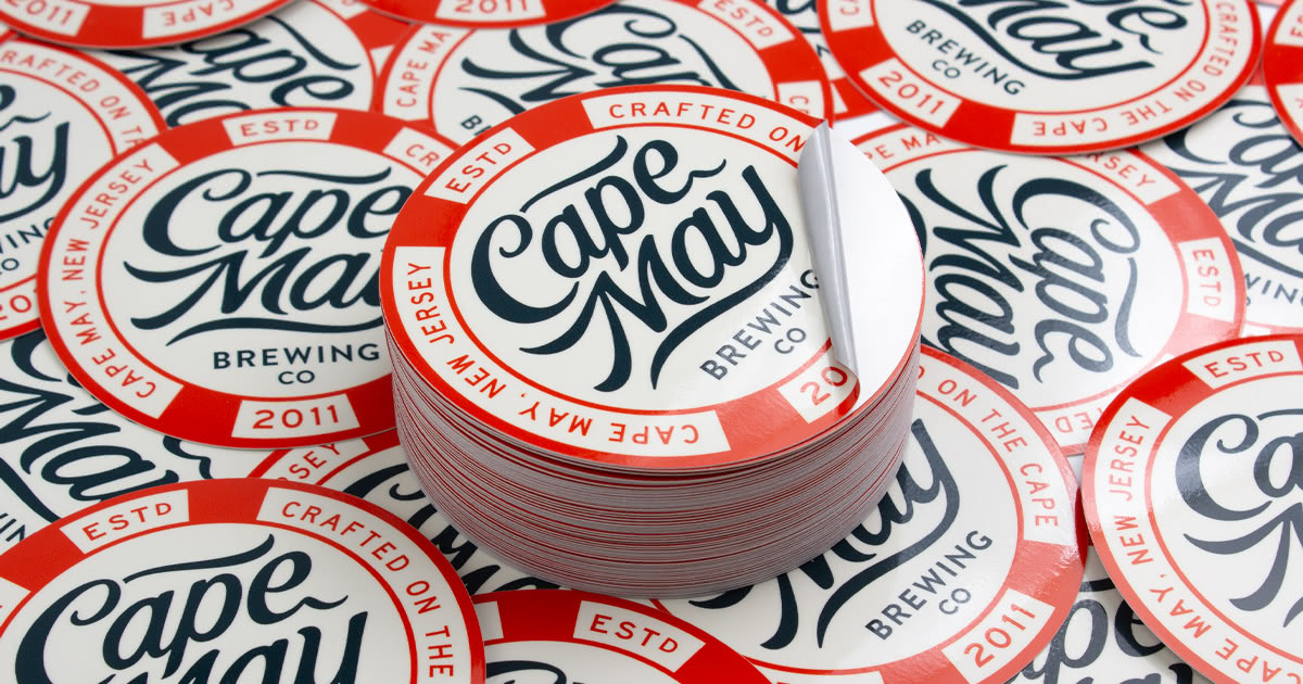 Custom Circle Stickers | Personalize Round Vinyl Stickers Online