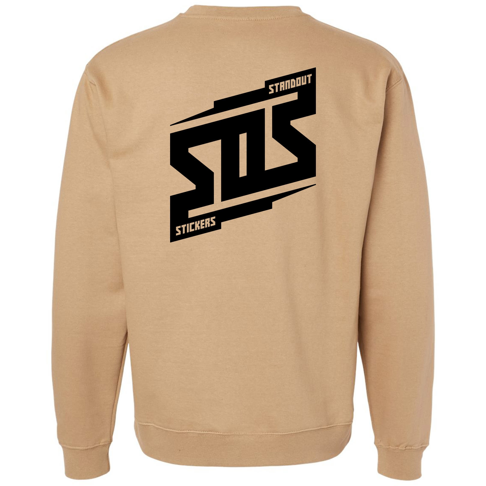 SOS Bolt Crewneck (Sandstone) | Pure Buttons Apparel