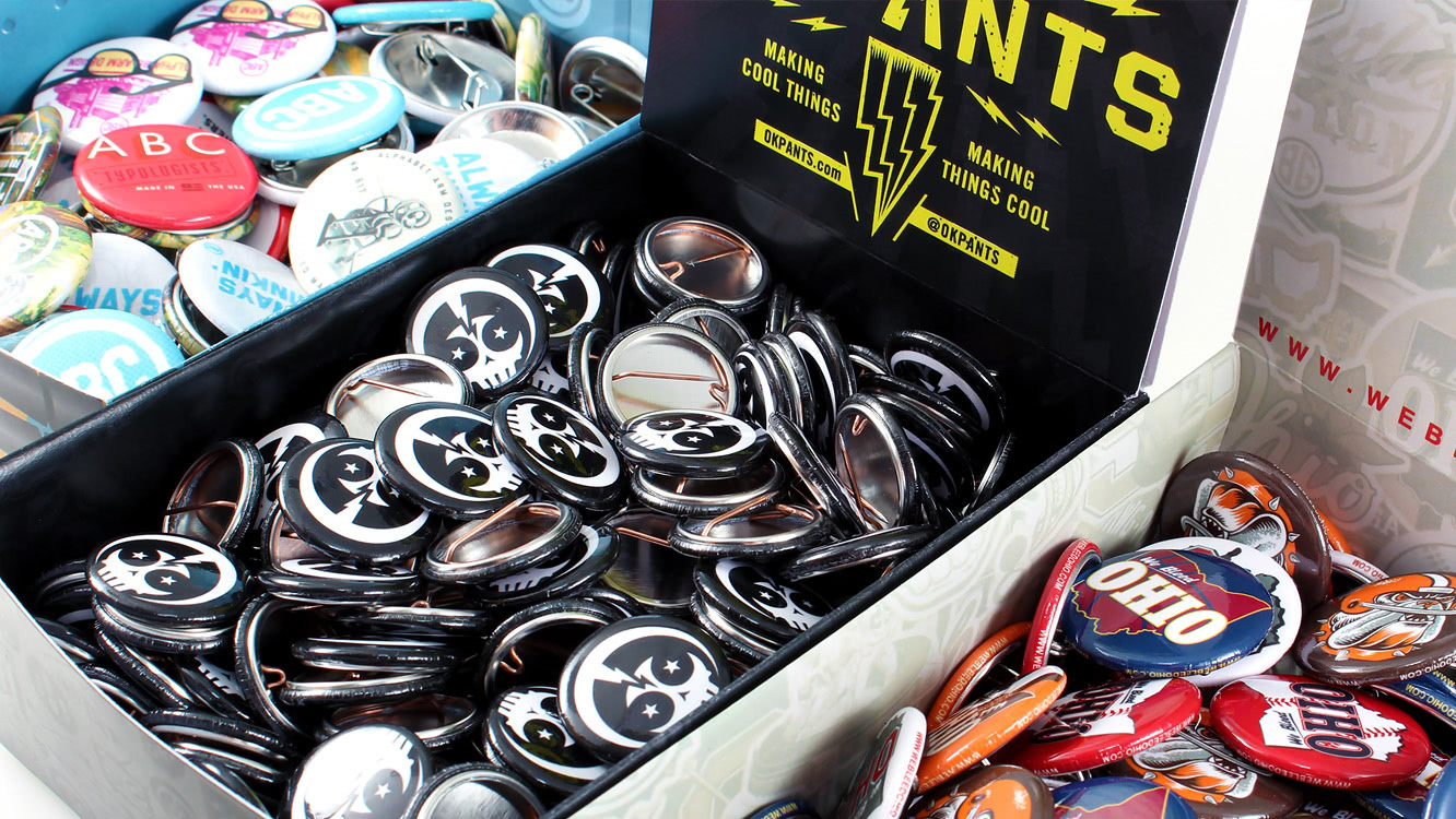 Order Custom Button Retail Display Boxes for Your Custom Buttons