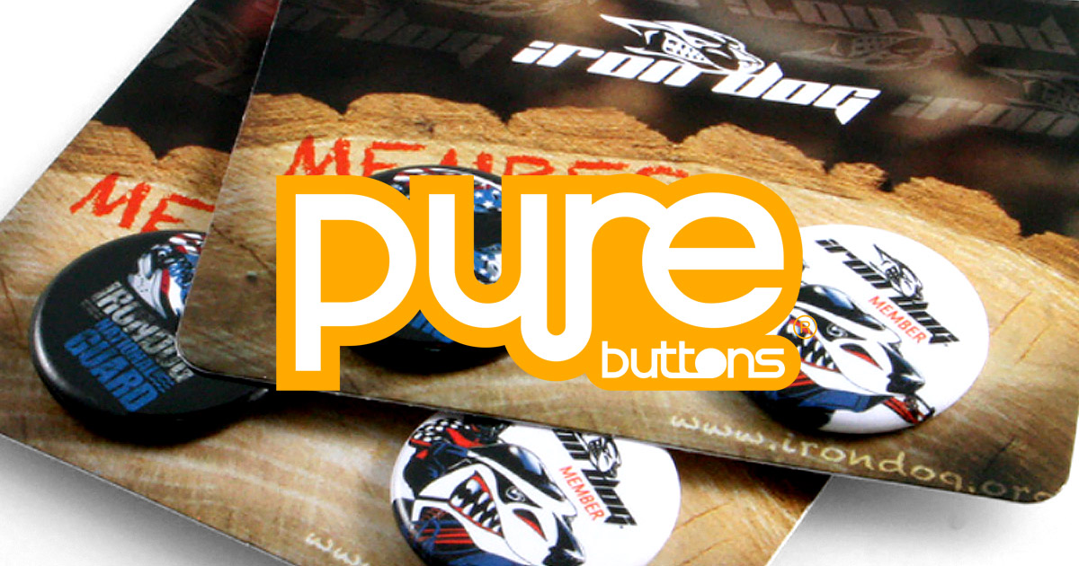 Custom Button Packs | Two 1.25" Round Buttons