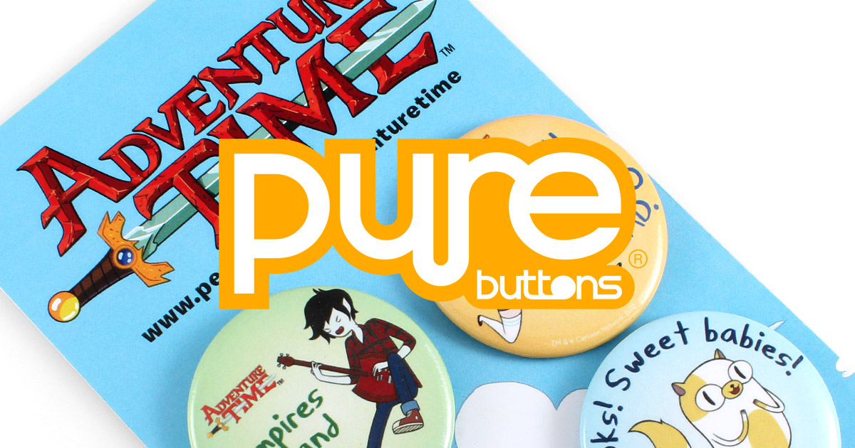 Button Packs | Four 1.75" Round Custom Buttons