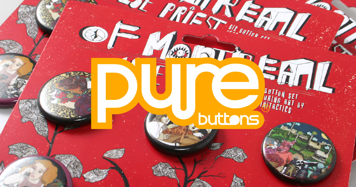 Button Pack | Six 1.25" Round Buttons