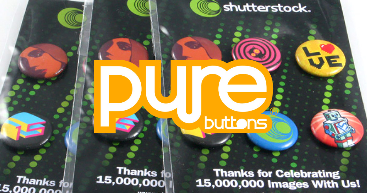 Packs for Buttons | Six 1" Round Custom Buttons