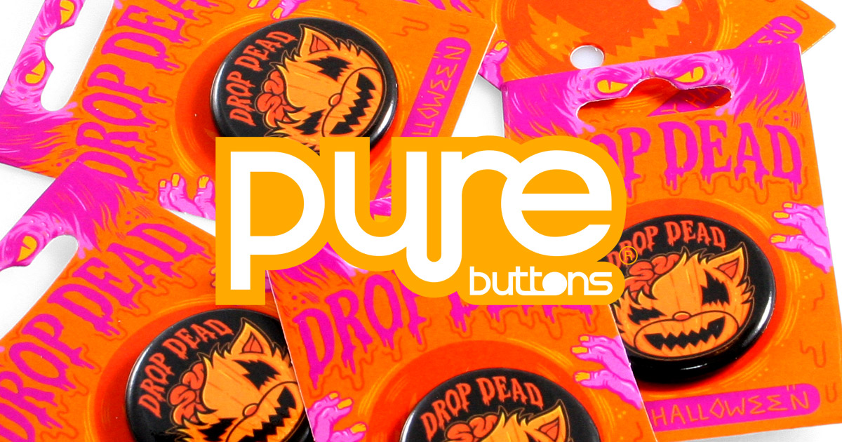 1.25" Round Button Pack | 1.25" Round Custom Buttons | Pure Buttons