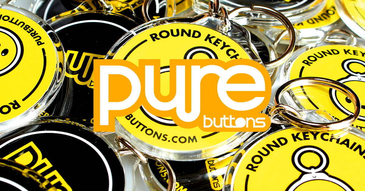 Round Custom Keychains - Design & Order Personalized Keychains
