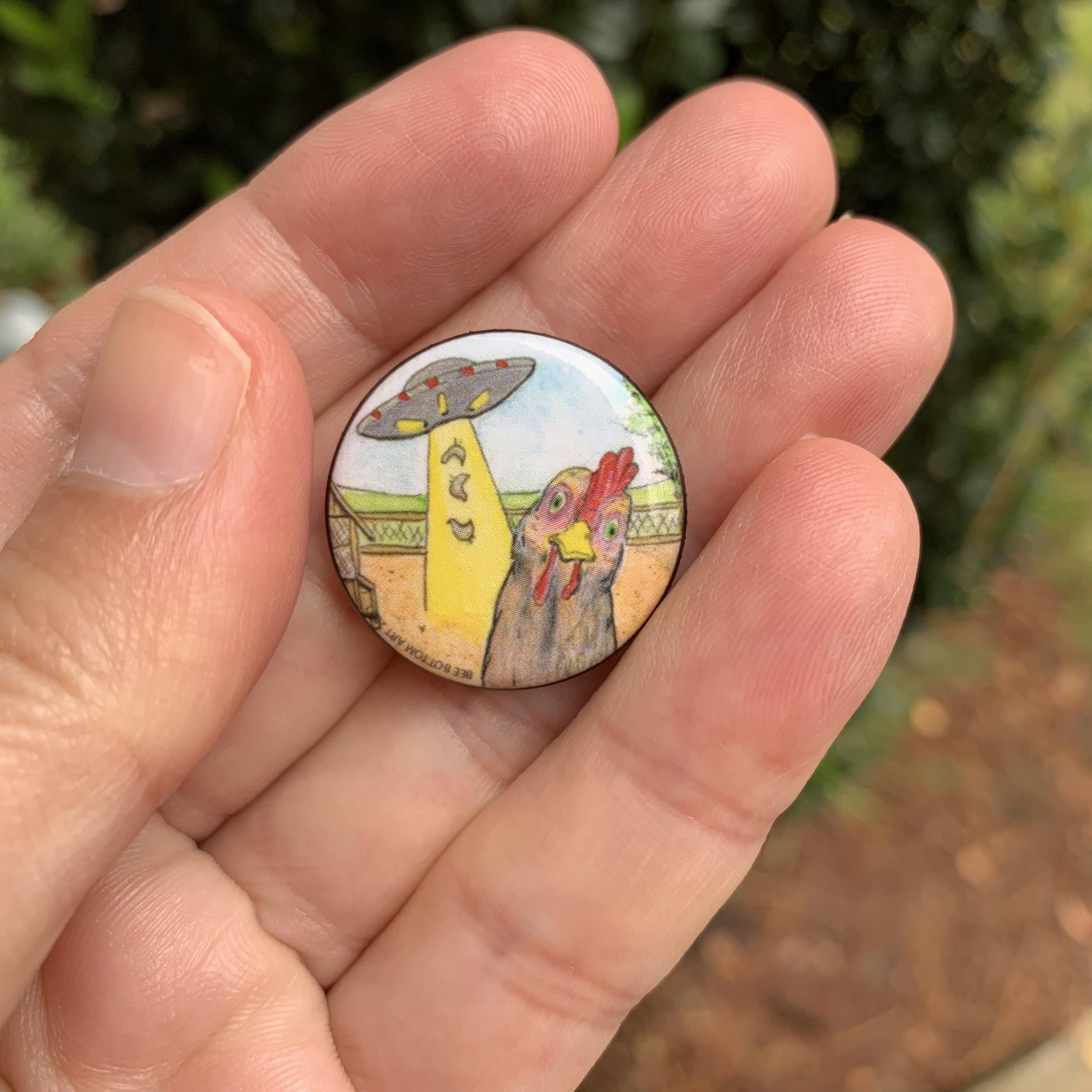 1" Custom Round Buttons | Pure Buttons