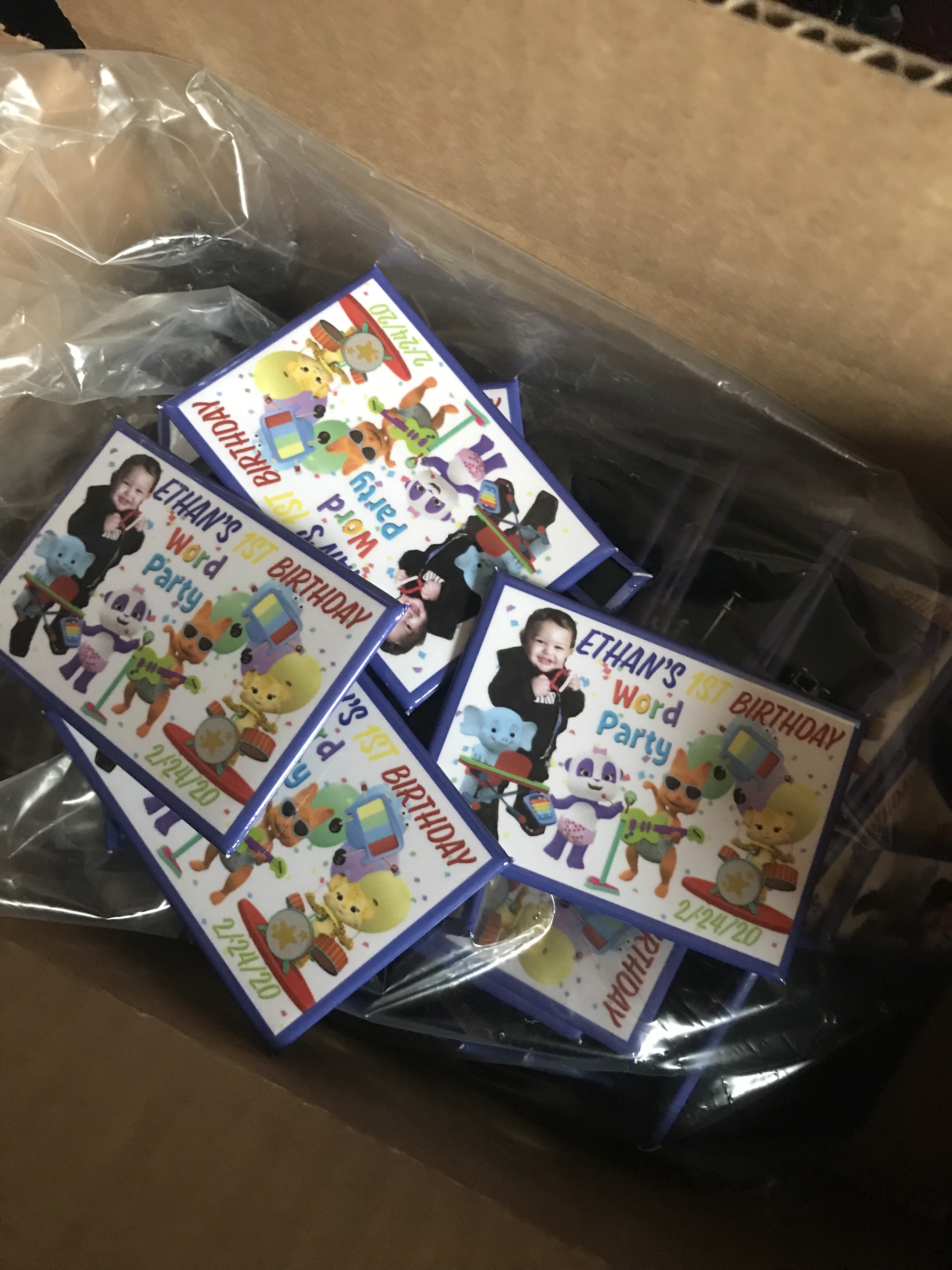 2" X 3" Rectangle Custom Buttons | Pure Buttons