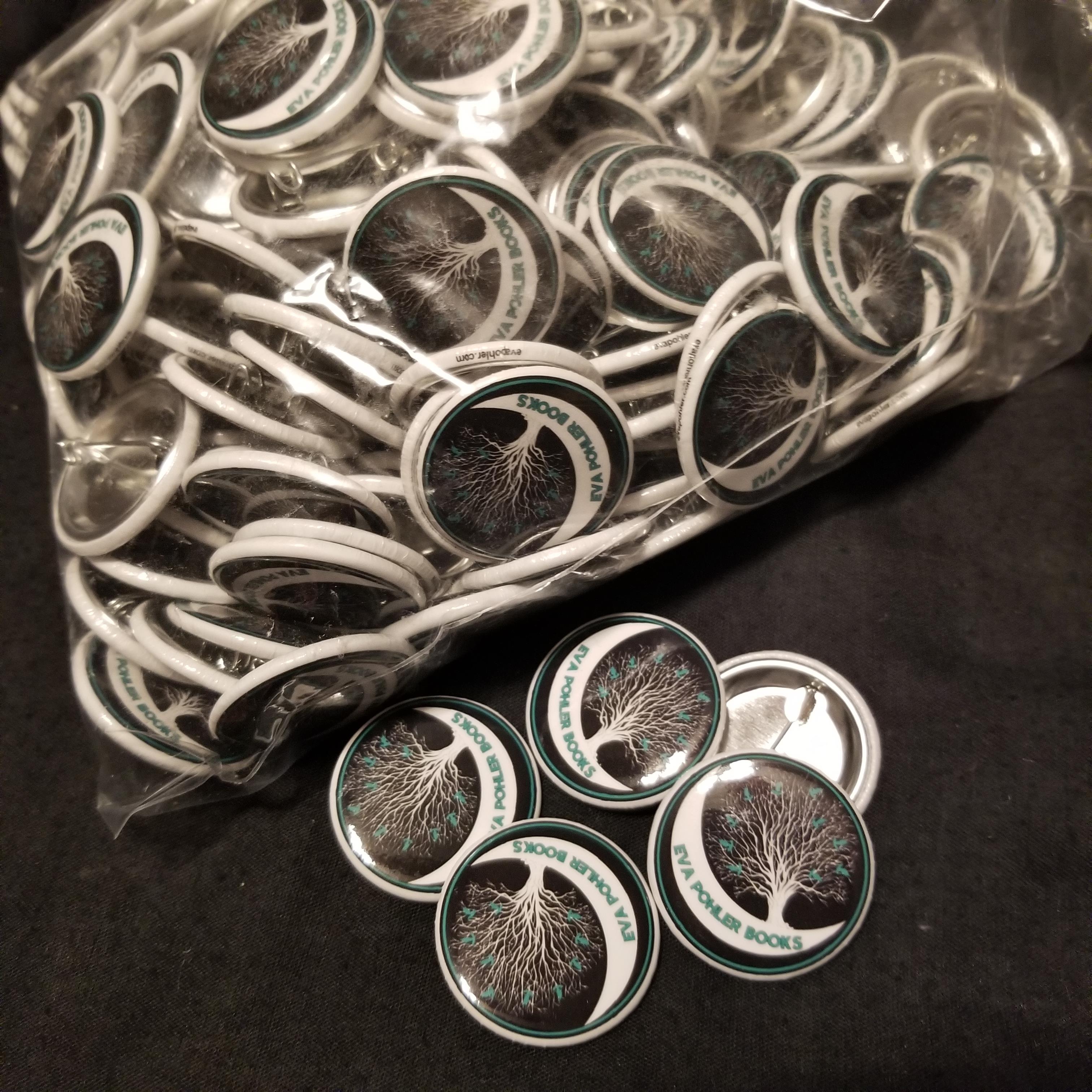 Custom Pin-Back Round Buttons
