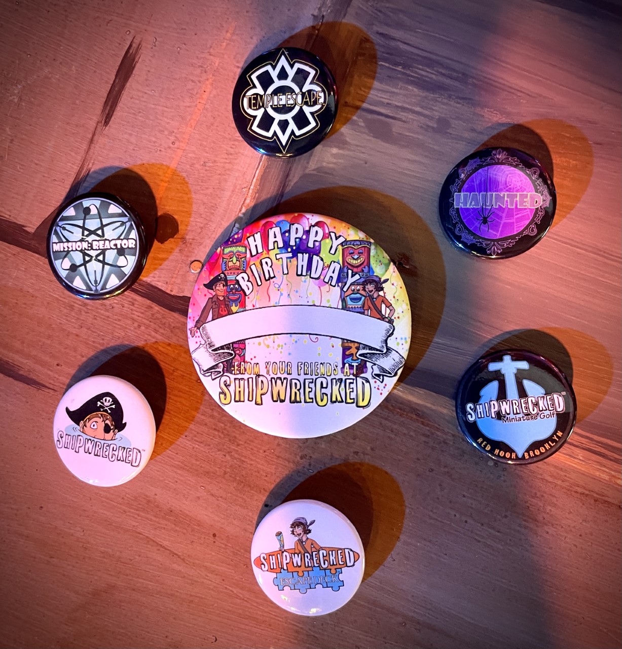 Order Custom Buttons - 19 Button Sizes: Round, Square, Rectangle, Oval