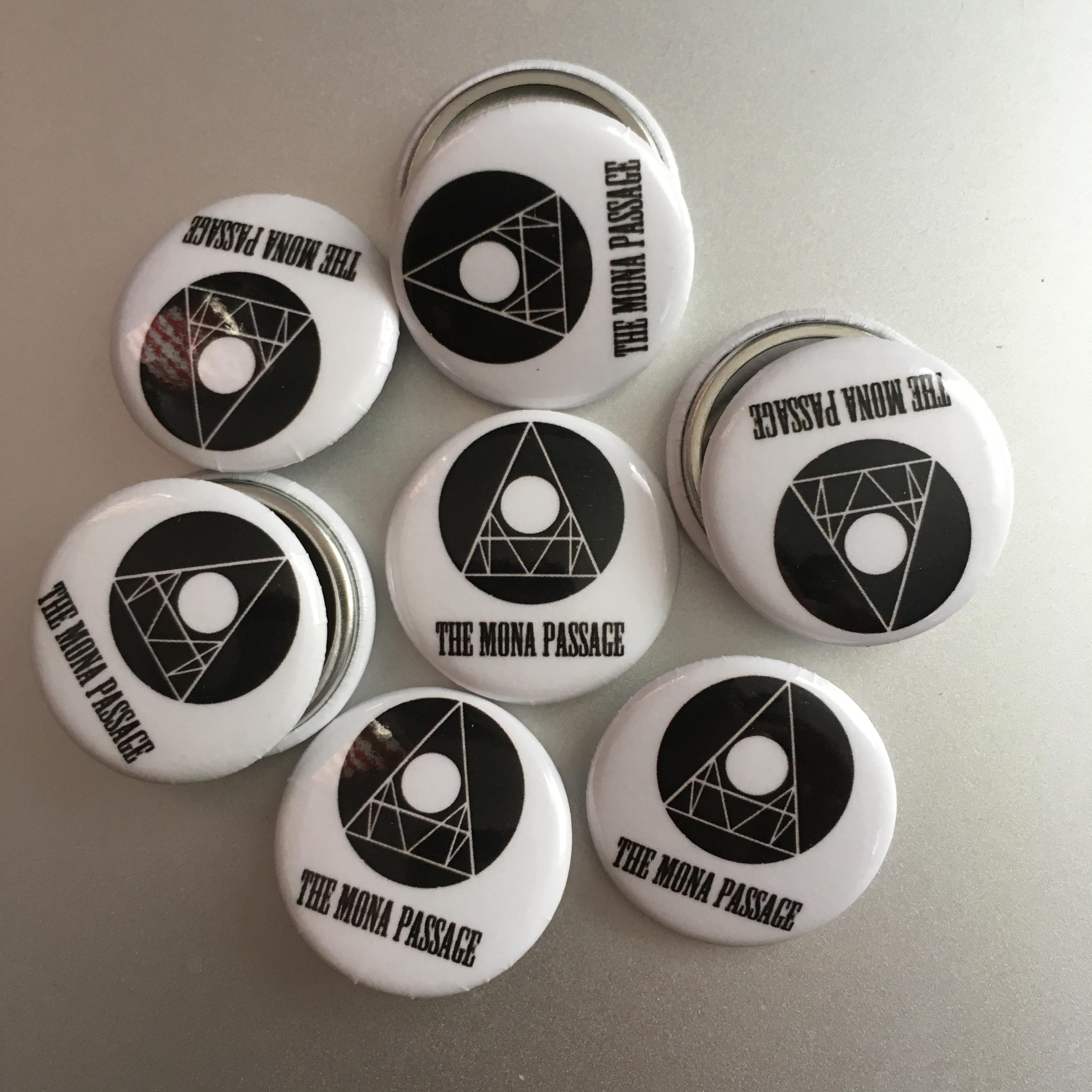 1" Custom Round Buttons | Pure Buttons